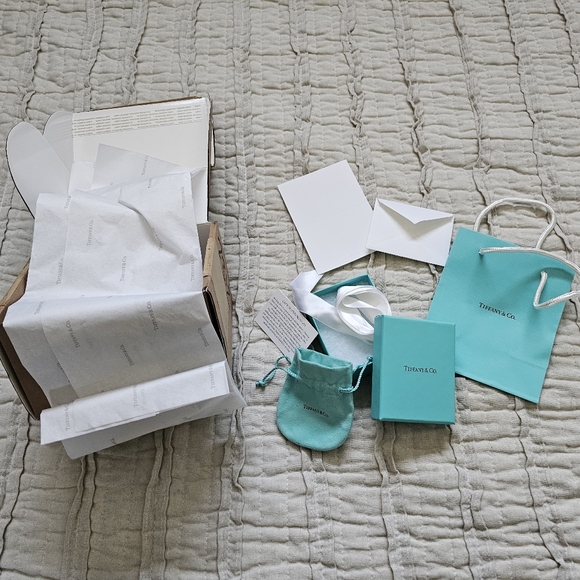 Tiffany & Co. | Jewelry | Tiffany Co Blue Gift Packaging Set | Poshmark